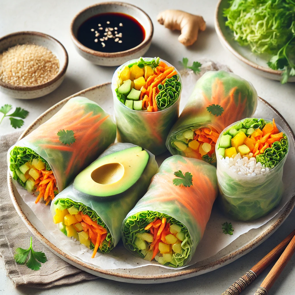 Vegetable Spring Rolls - MealMaps